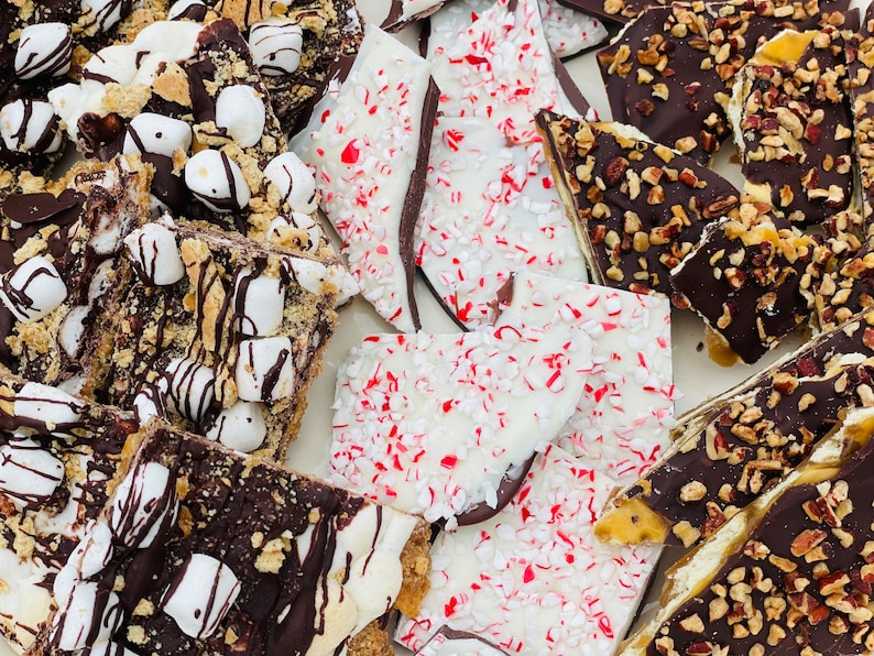Holiday Bark 1lb - Etsy