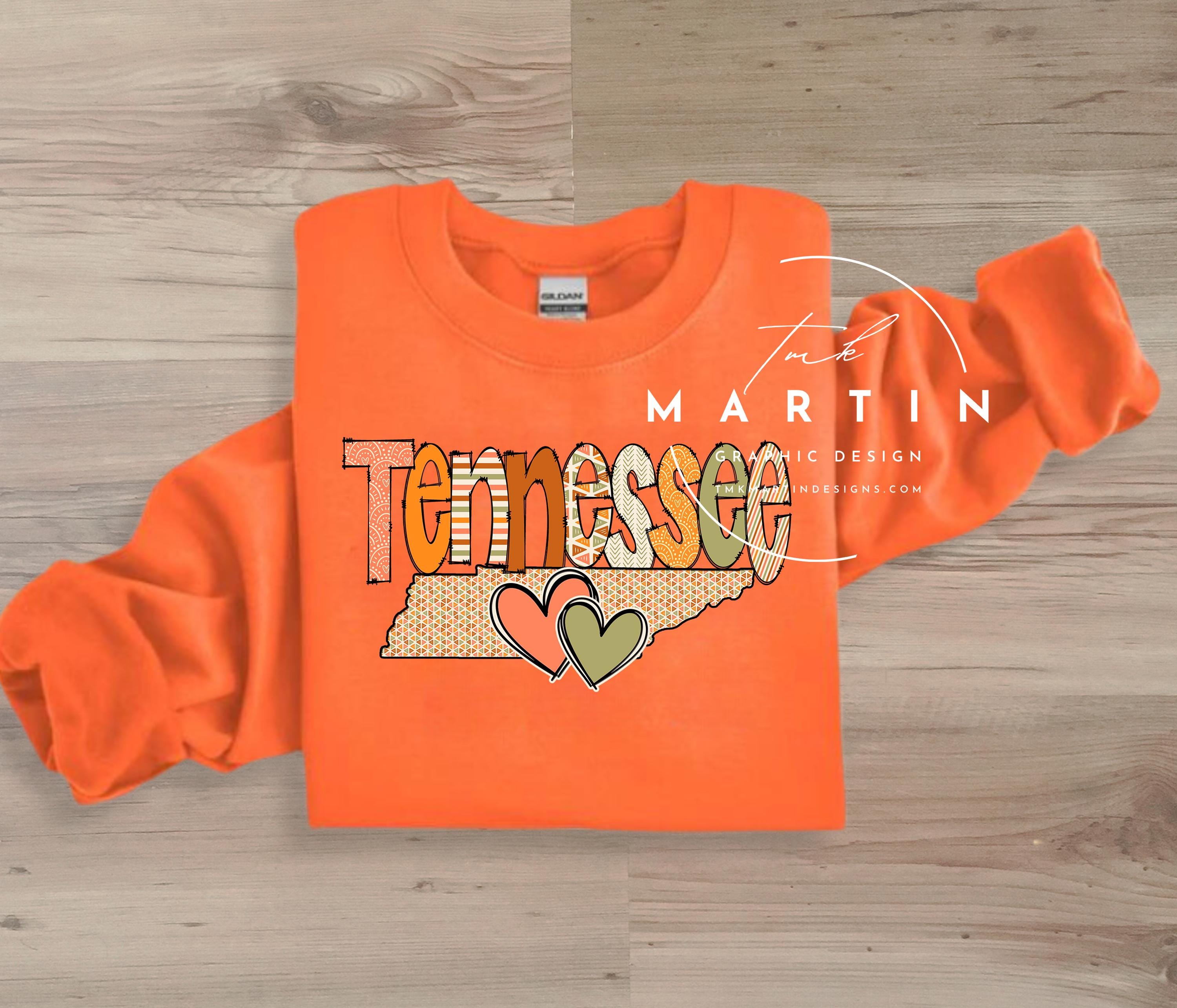 Tennessee State Neutral Colors PNG Format for Sublimation and Dtf ...