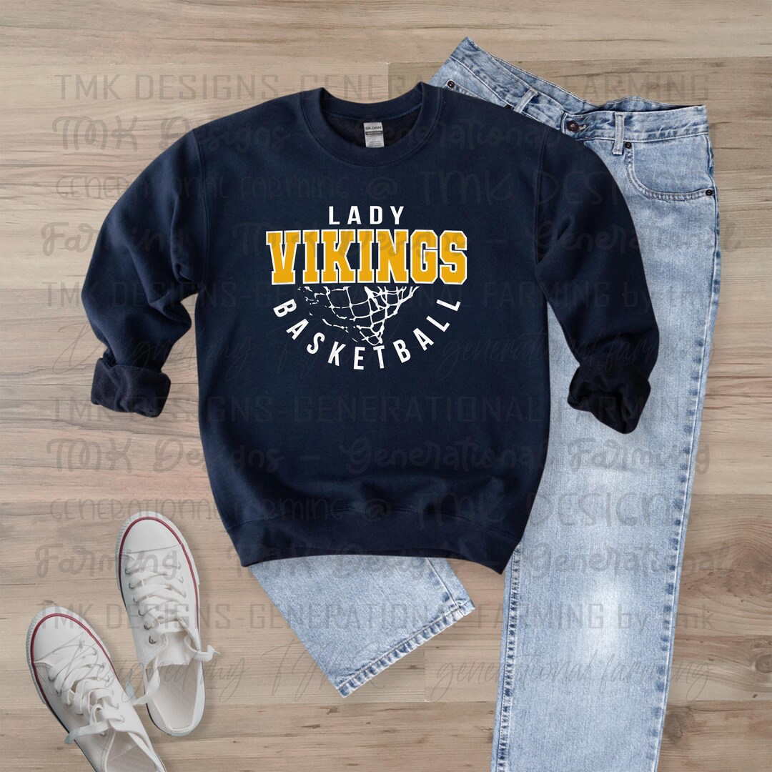 Lady Vikings Basketball - All of My Digital Designs Are Customizable by ...