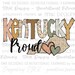 Kentucky Proud Neutral Colors PNG Format for Sublimation and Dtf ...