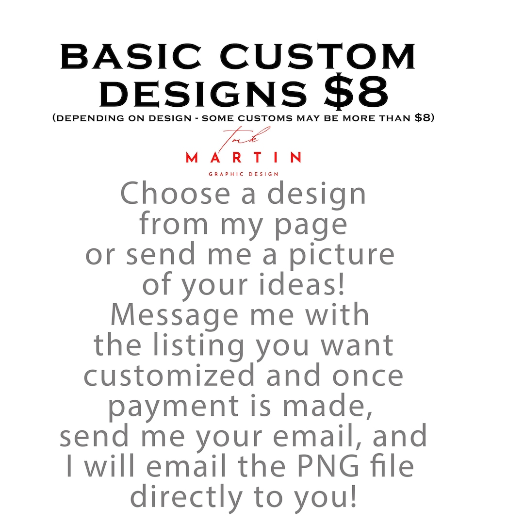 Custom Digital Designs Quality Work Fast Turnaround Customizable Logos ...