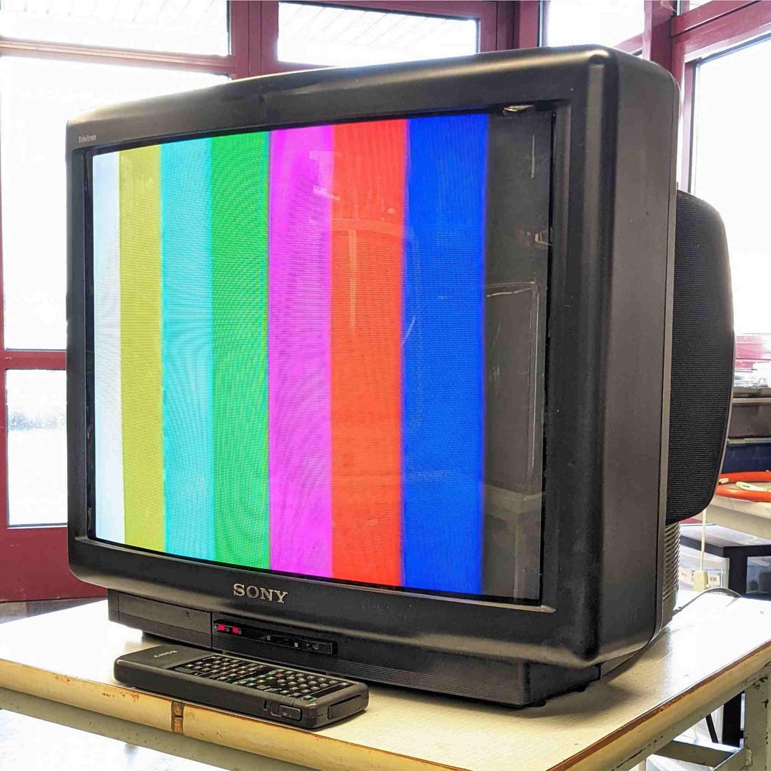 Sony Trinitron KV-X2551D Retro Gaming CRT TV - Etsy