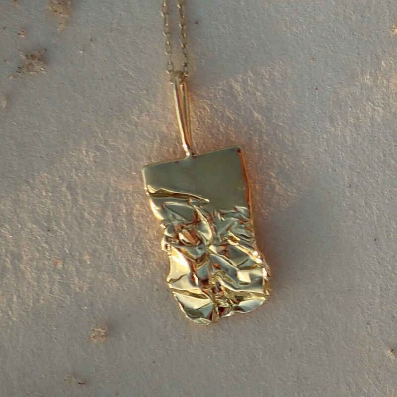 Rectangular Pendant - Etsy