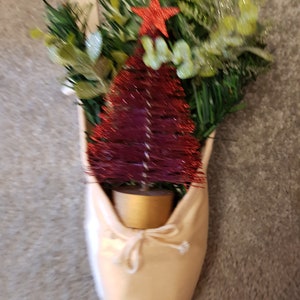 Ballet Shoe Christmas Decoration - Etsy