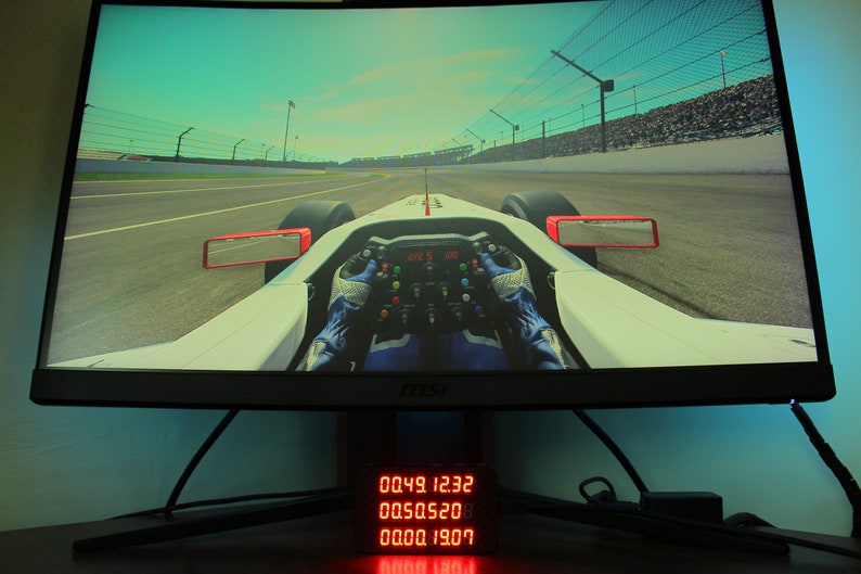 Sim Racing Dashboard: PC Timer Dash, Race Logic - Etsy