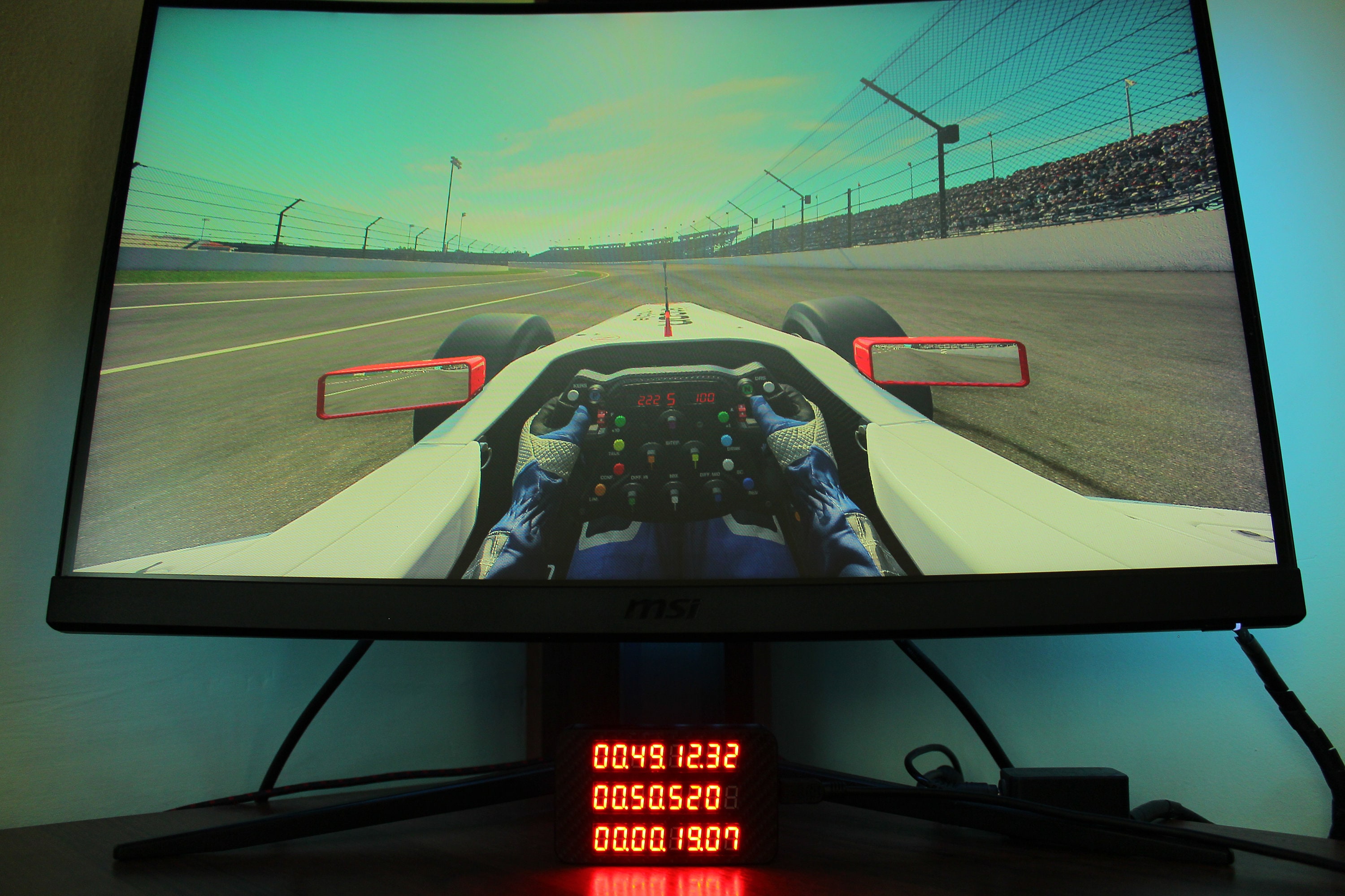 Sim Racing Dashboard for PC Steering Wheel Logitech Fanatec ...