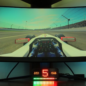 Sim Racing Dashboard for PC Steering Wheel Logitech Fanatec ...