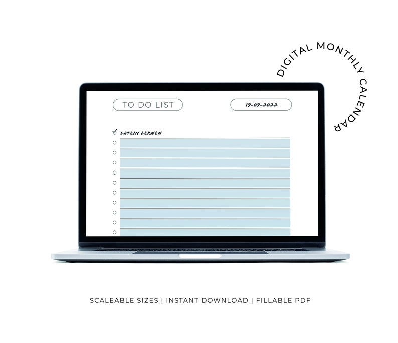 Minimal to Do List Printable / Simple Tasks Lists Template / - Etsy