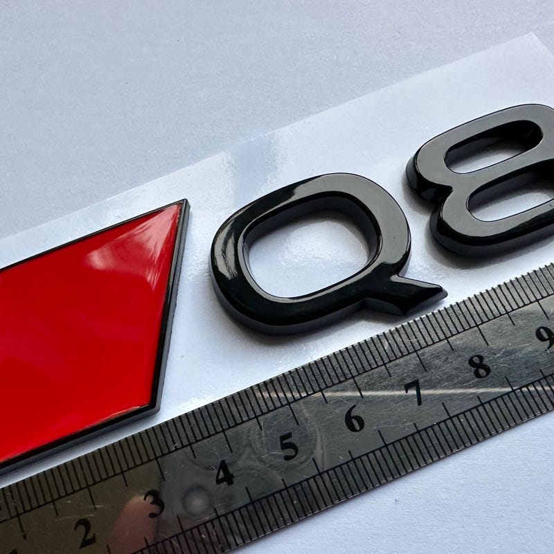 Q8 Quattro Emblem - Etsy UK