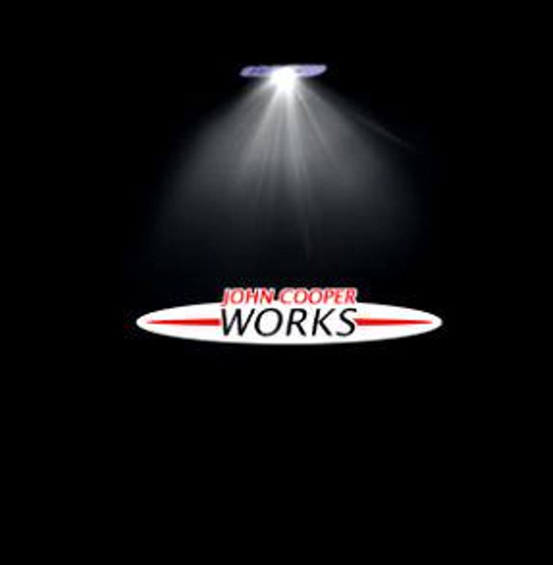 2 X Mini JOHN COOPER WORKS Door Projector Puddle Lights R56 R57 R55 Jcw ...