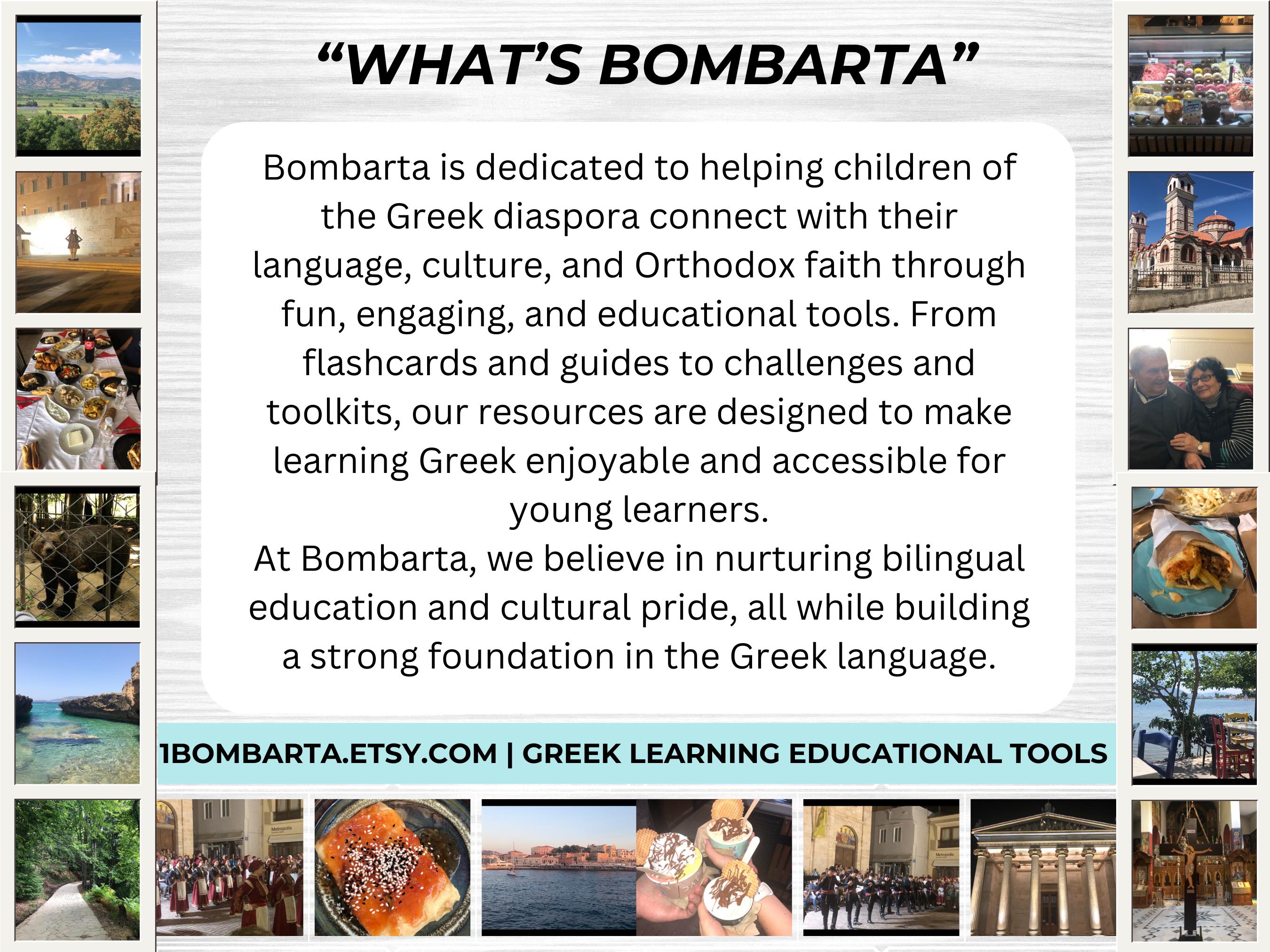 Greek Body Parts Flashcards for Kids, Bilingual Greek & English ...