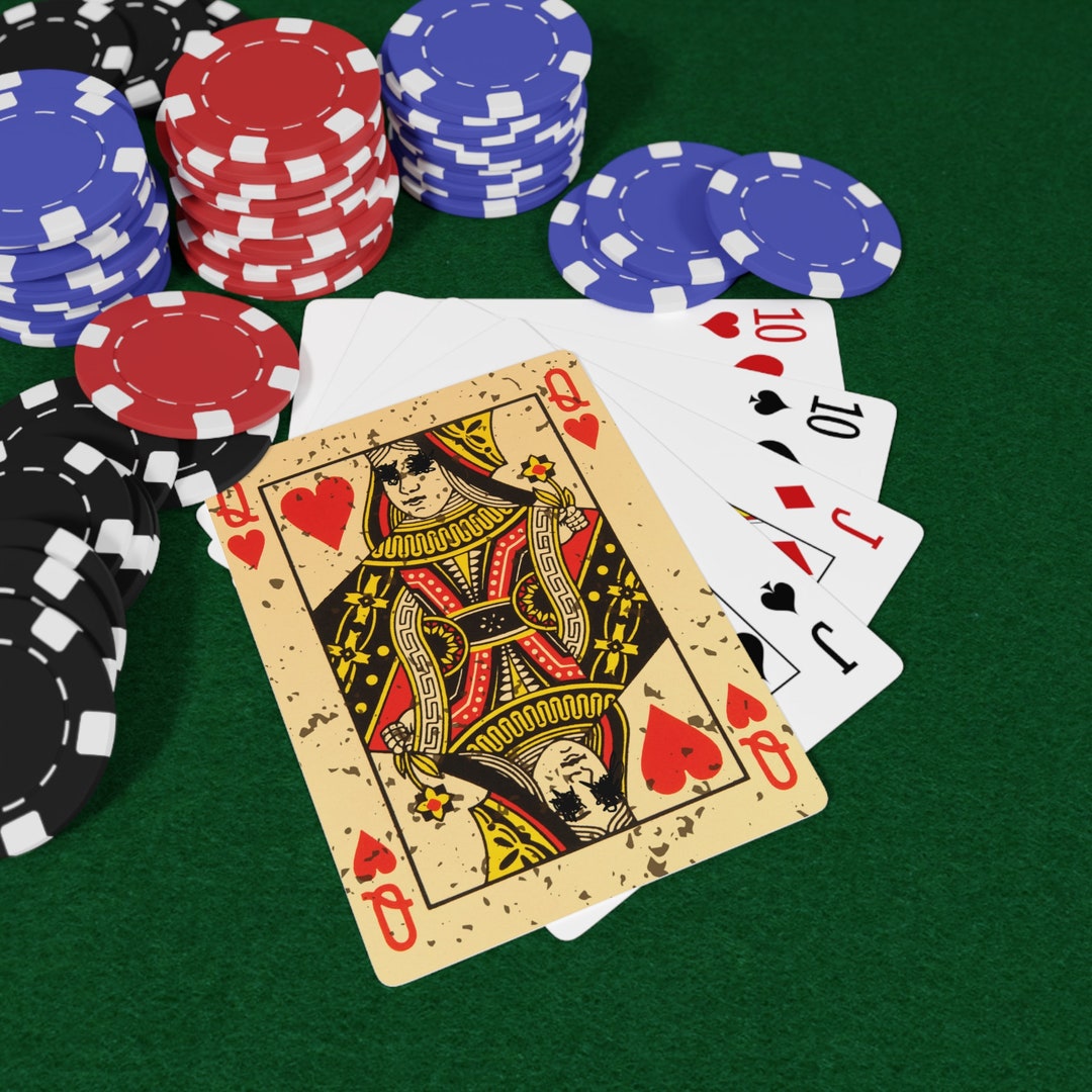Yellowjackets Queen of Hearts Playing Cards - Etsy