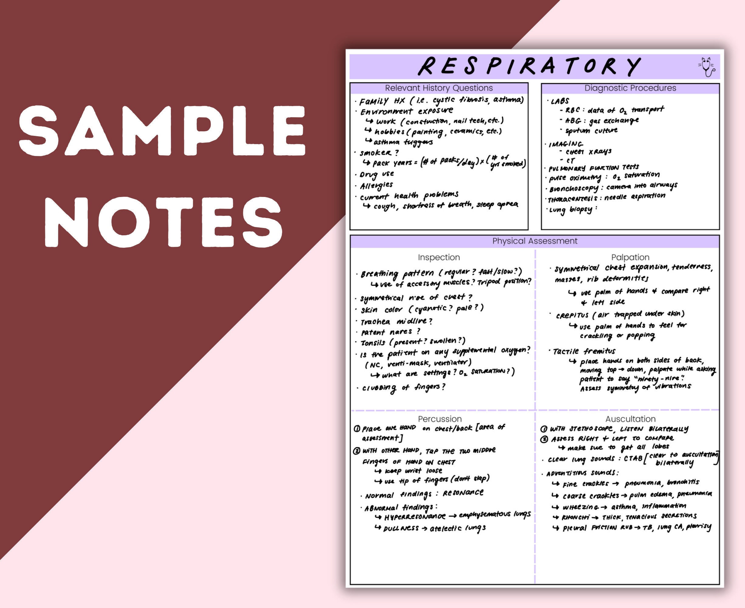 Blank Systems Assessment Template, Colored Study Template, Nursing ...