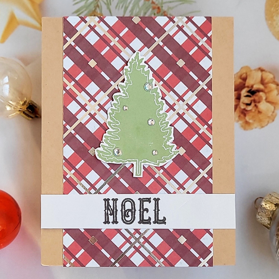 Set of 3 Holiday Handmade Cards, Christmas Cards, Handmade Card ...