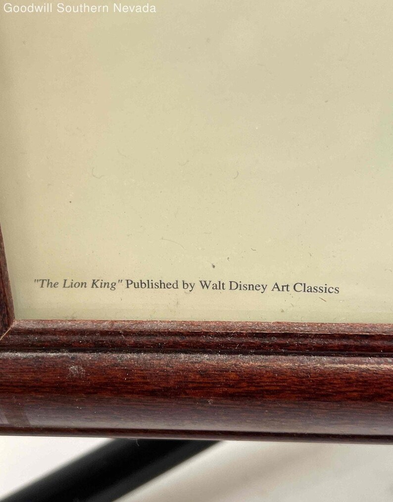 Rare Disney the Lion King by Walt Disney Classics Poster - Etsy