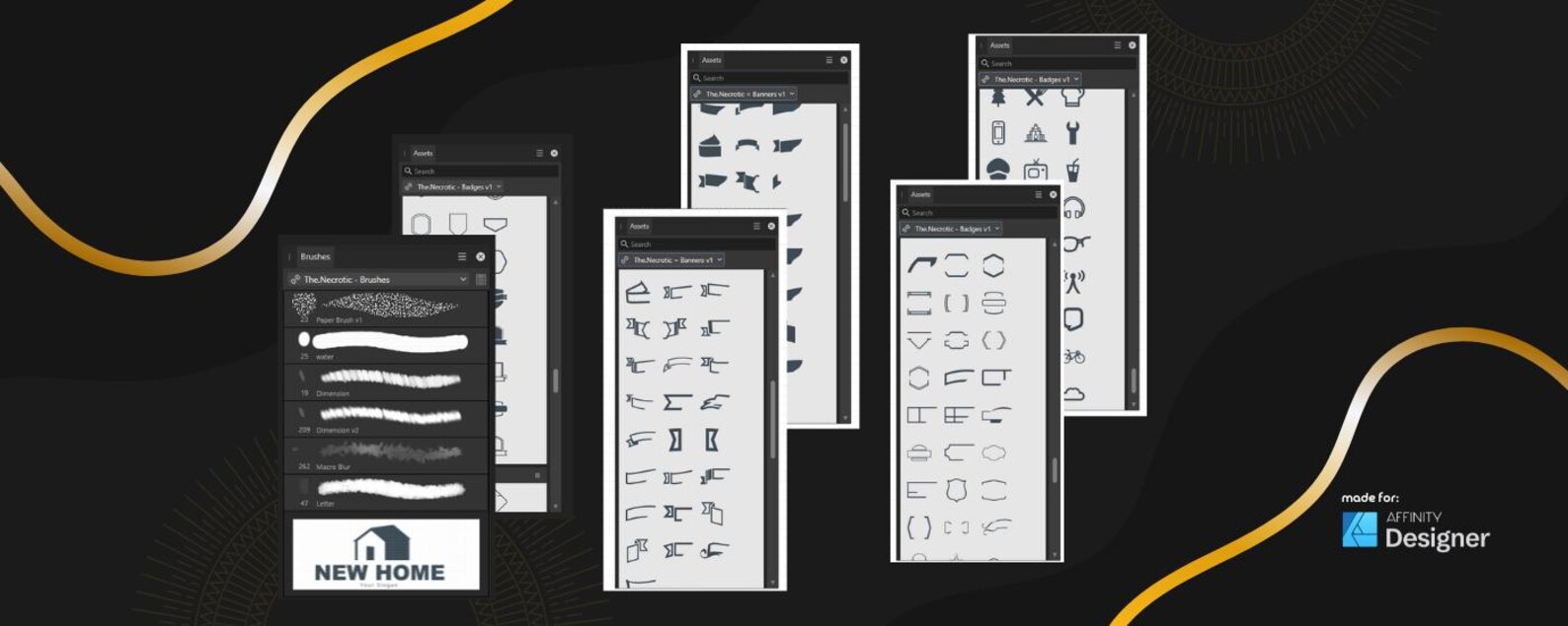 Affinity Designer- Assets for Beginners - Etsy