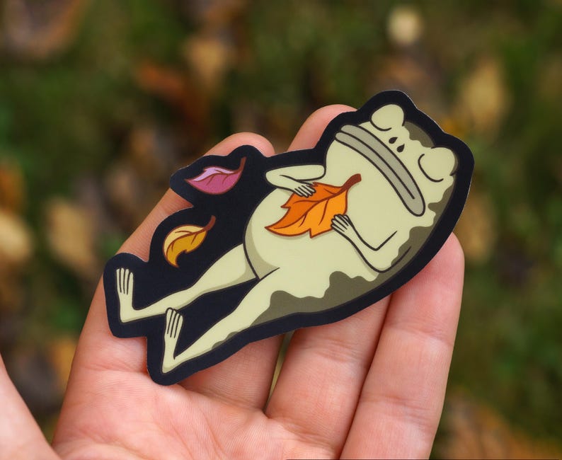 Jason Funderburker Frog Sticker: Inspired by Over the Garden Wall ...