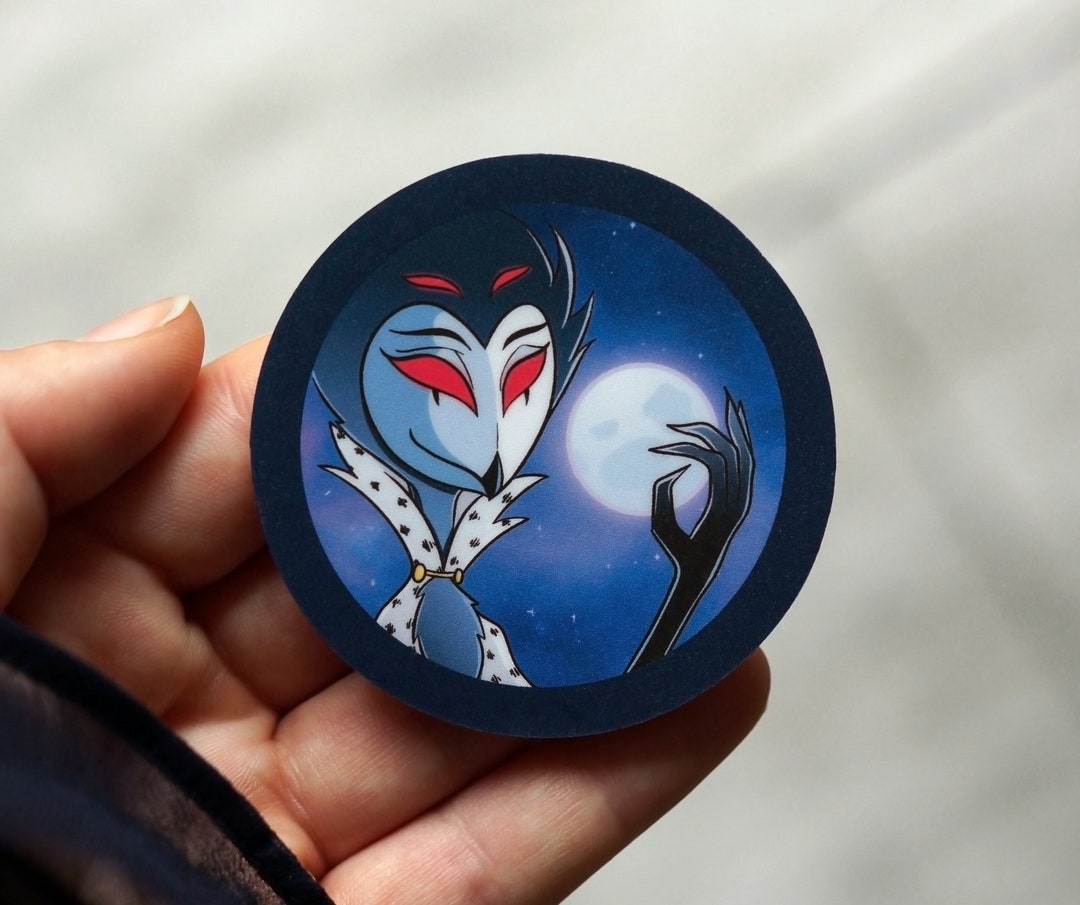 Stolas Inspired Sticker From Helluva Boss Anime | Stolas Goetia, Millie ...