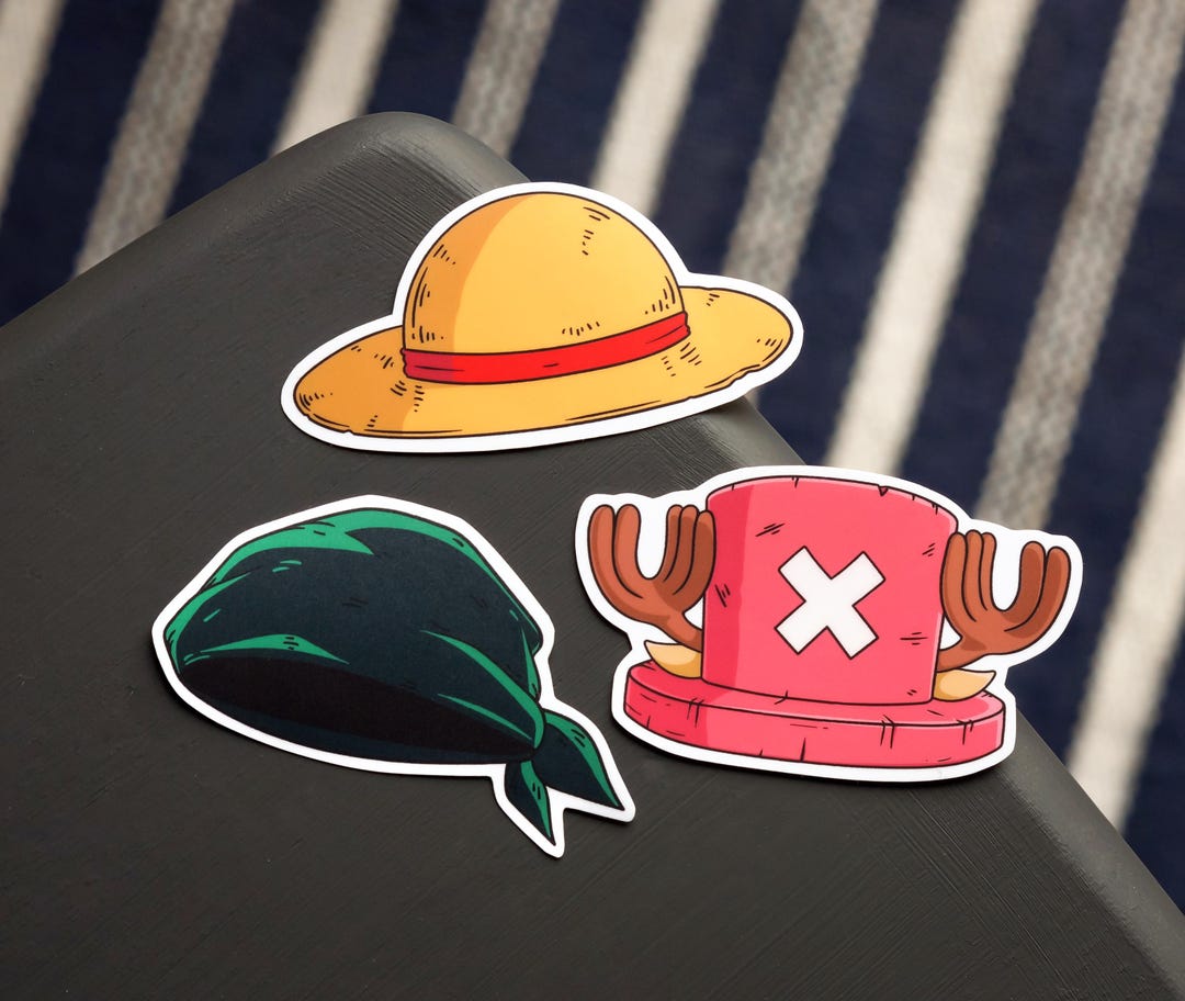 Pirate Hats Inspired by One Piece | Straw Hat, Zoro Bandana, Chopper ...
