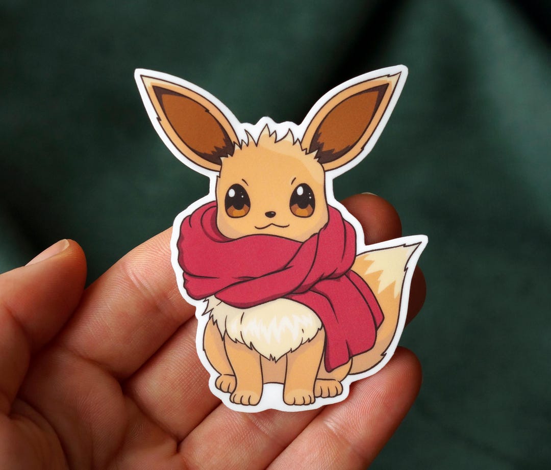 Cozy Eevee Sticker & More! | Cute Pokemon Sticker | Nostalgic ...