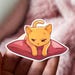Cute Fire Demon Sticker Inspired by Calcifer Howls Moving Castle ...