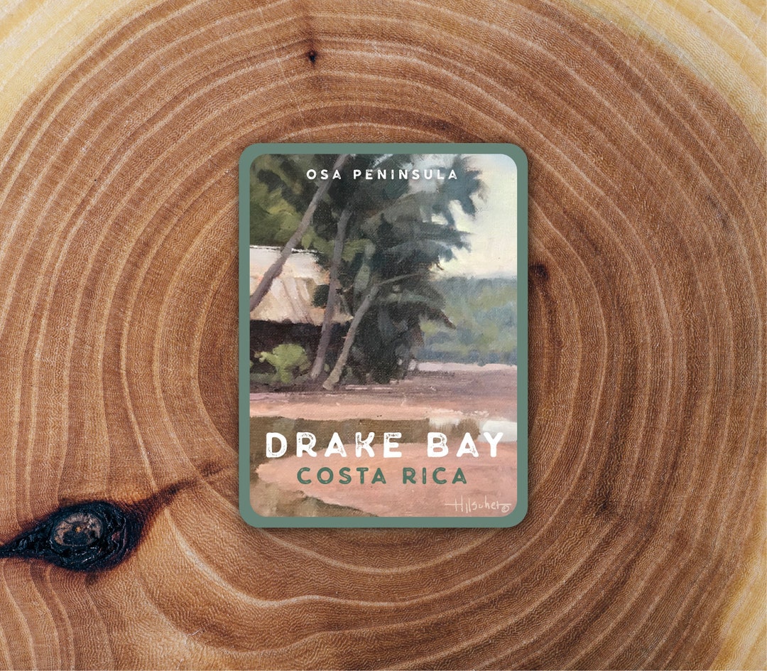 Drake Bay Costa Rica Sticker | Corcovado Travel Sticker | Osa Peninsula ...