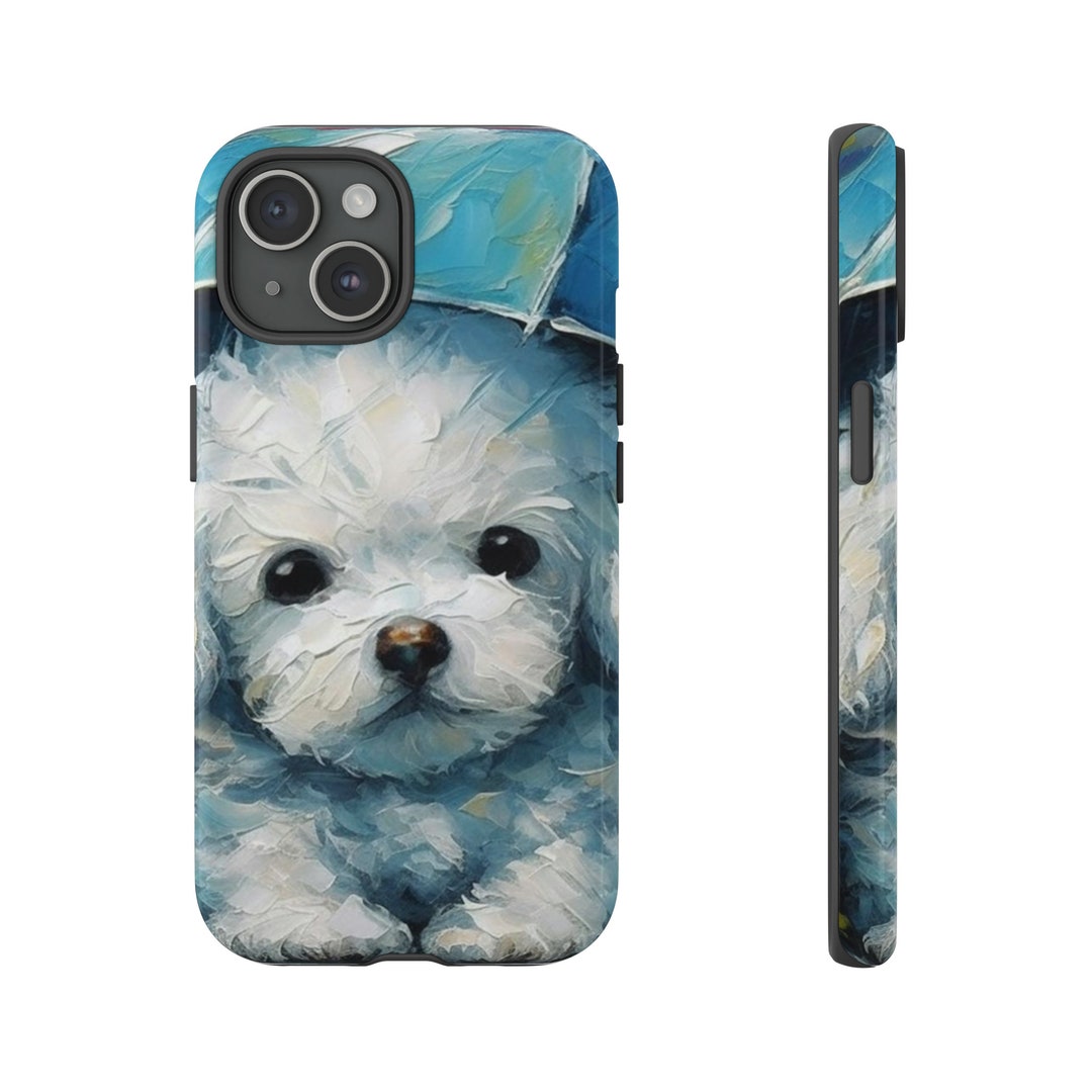 Maltese Poodle Umbrella Abstract Art, Phone Cases, iPhone Cases ...