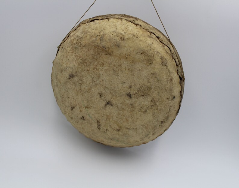 Vintage Ethiopian Icon , Kebero Drum (wall Decorated Only) From ...