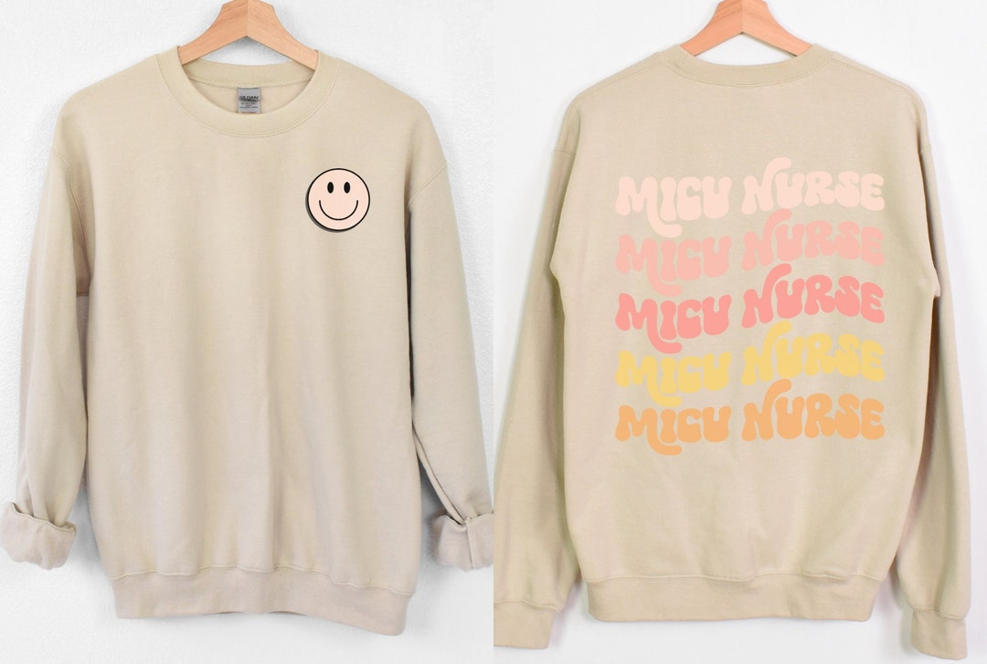 MICU Nurse Sweatshirt, Medical ICU Nurse Sweater, Medical Nurse ...