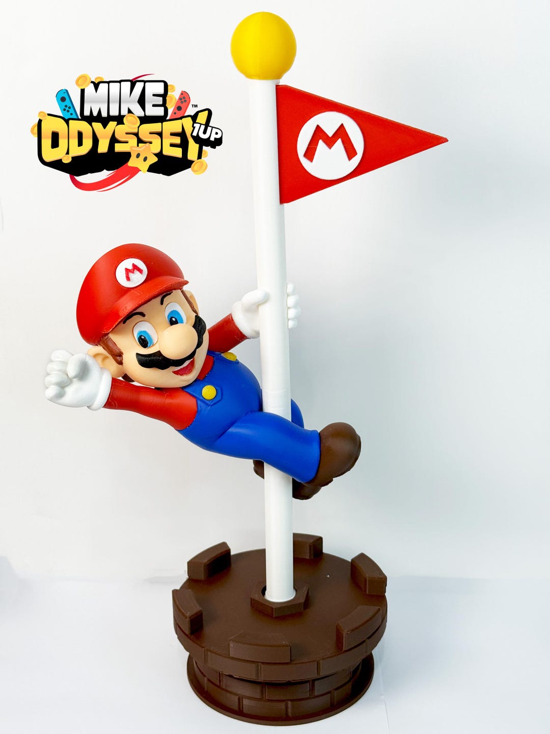 Limited Edition Mario Pole Statue – 15.5 Inches of Handcrafted Magic ...