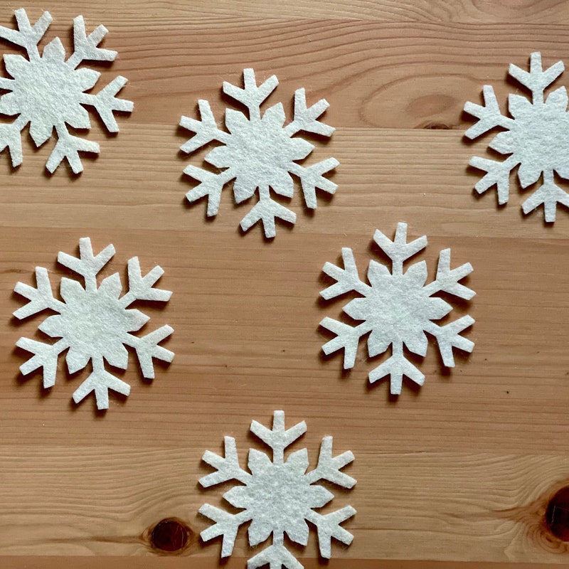 Felt Snowflake - Etsy