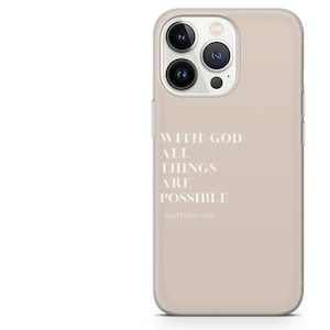 Jesus God Phone Case Psalm Christian Cover Fit for iPhone 15 Pro Max ...