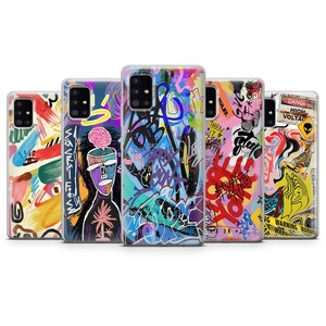 Graffiti Phone Case Street Art Cover Fit for iPhone 15 Pro Max, 14 Plus, 13, 12, 11, XR, XS ...
