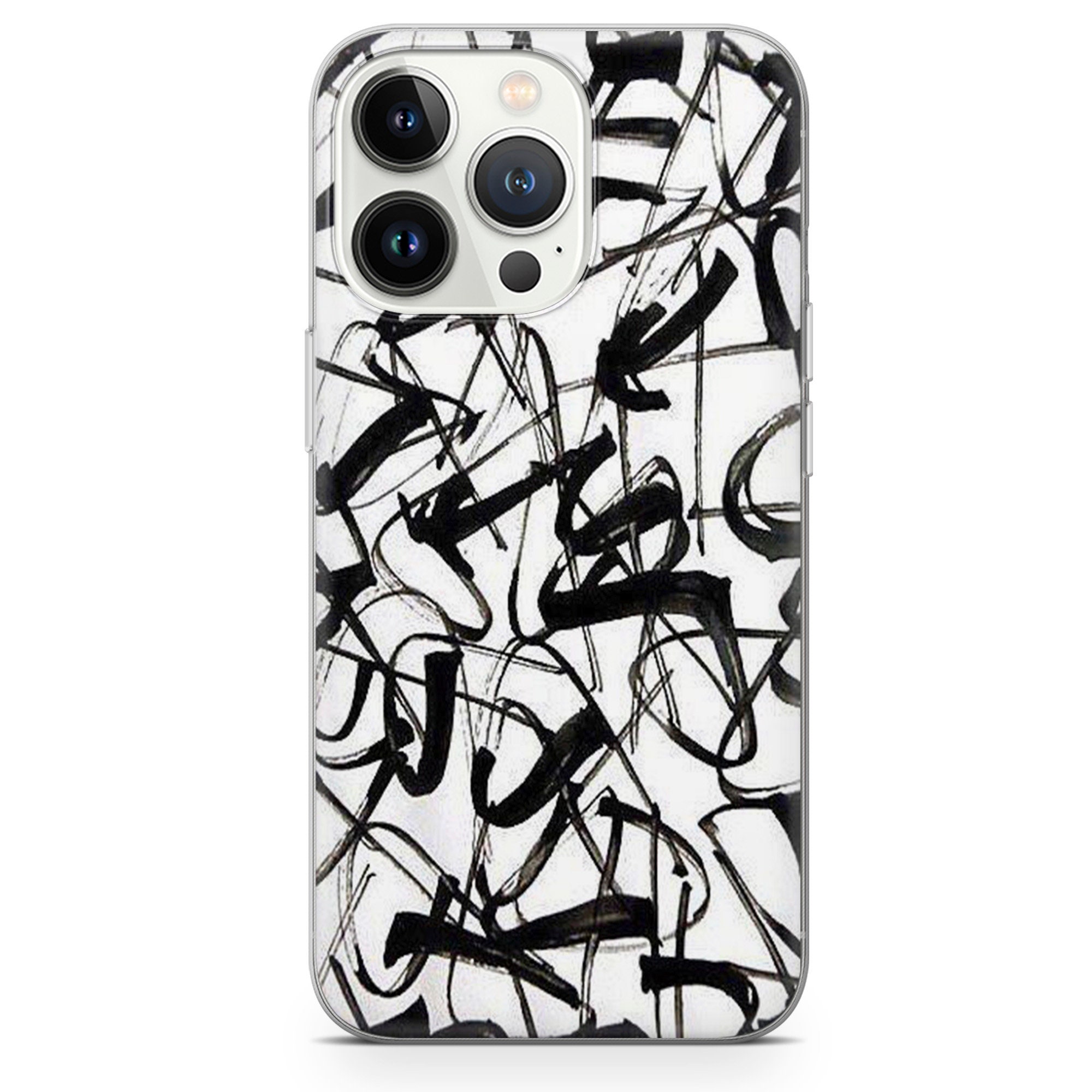 Doodle Phone Case Street Art Cover Fit for iPhone 15 Pro Max, 14 Plus ...