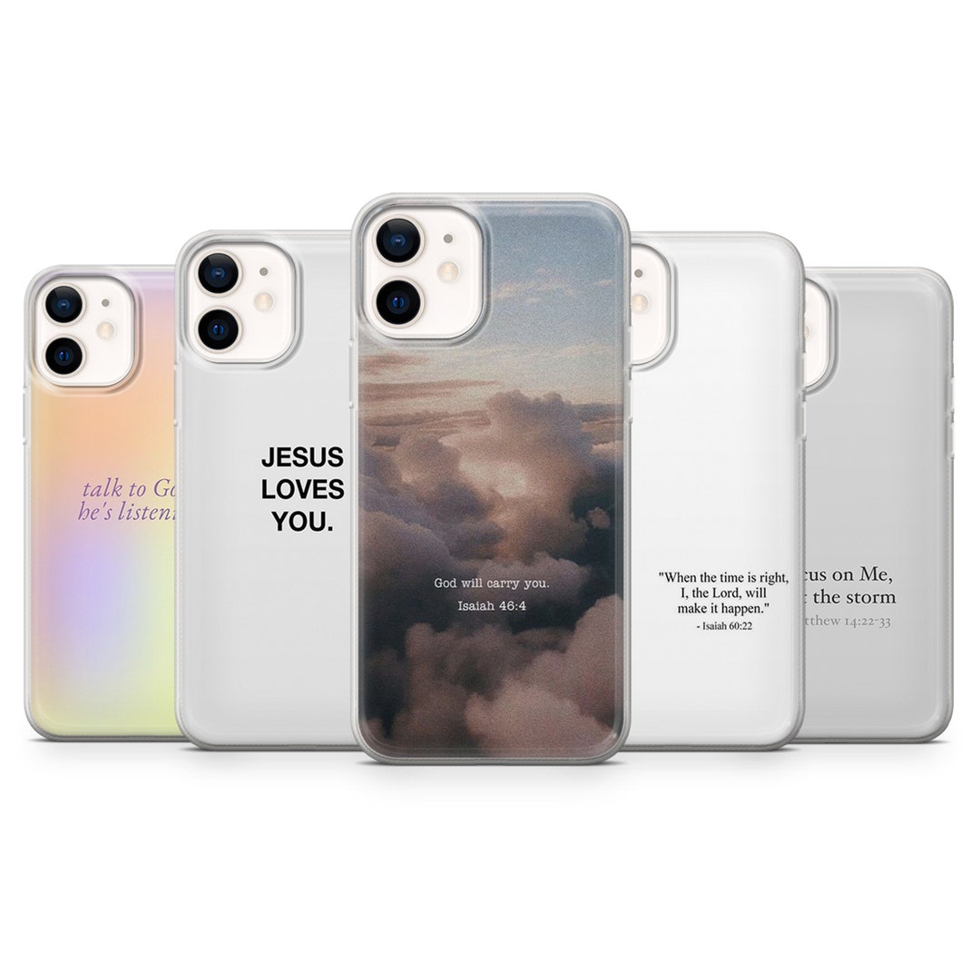 Jesus God Phone Case Psalm Christian Cover Fit for iPhone 15 Pro Max ...