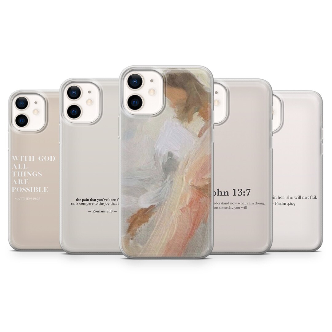 Jesus God Phone Case Psalm Christian Cover Fit for iPhone 15 Pro Max ...