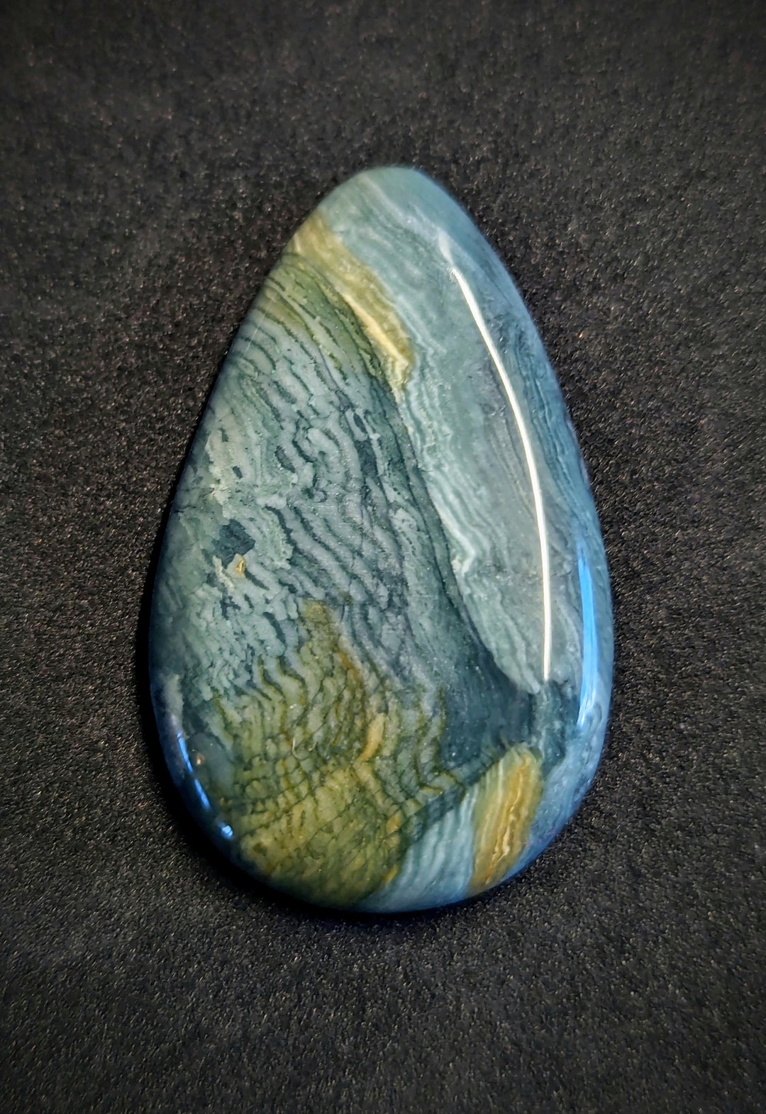 Freedom Jasper, Gary Green Jasper Cabochon - Etsy