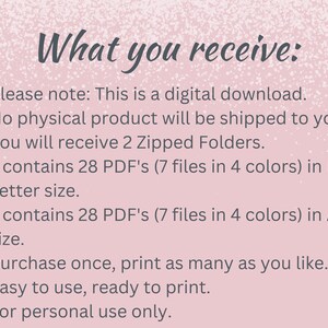 Book Challenge Tracker Printable Bundle, Booklover Reading Log, 10 - 25 ...