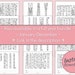 Goal Setting Printable Bundle, Challenge Progress Tracker, Habit ...