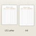 Vehicle Kilometre Log Book Printable, Km Travel Distance Logbook ...