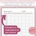 Printable Appointment Book With 15 Minute Time Slots, Weekly Client ...