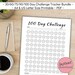 Goal Setting Printable Bundle, Challenge Progress Tracker, Habit ...