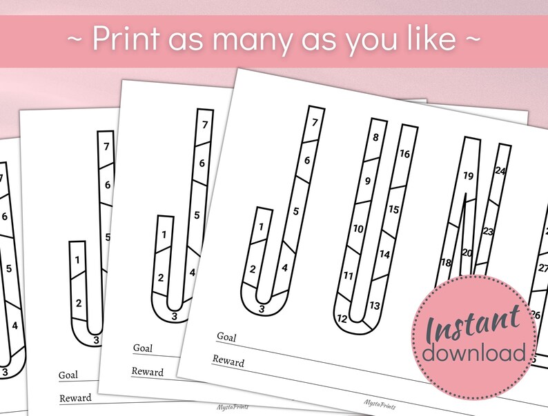 30 Day June Challenge Printable, Summer Goal Setting Coloring Page ...