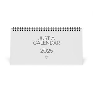Minimalist Desktop Calendar 2025 - Just A Calendar - Etsy