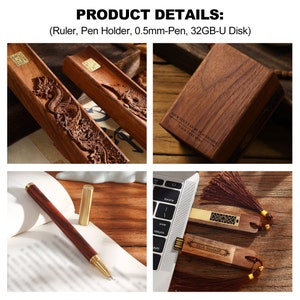 Mothers Day Custom Pen Set With Engraved Pen, Personalized Bookmark ...