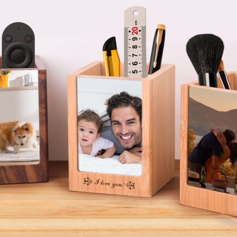 Custom Photo Holder for Desk - Etsy