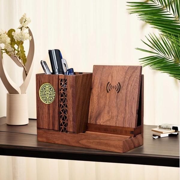 Desk Pen Holder - Etsy