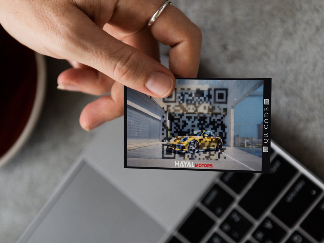 Custom QR Code Business Cards Personalized Touch for Your - Etsy