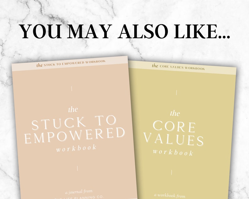 Wheel of Life Goal Setting Workbook Self Empowerment Printable Digital ...