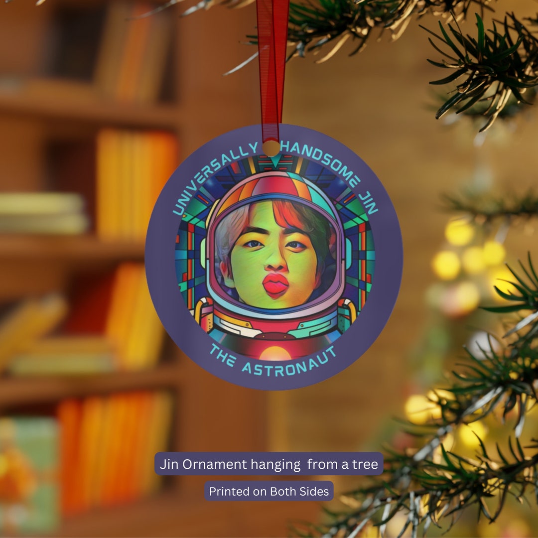 Jin, BTS Jin Wall Art Ornament, Jin the Astronaut, Jin Fanart, Jin Collectible, Kpop Fan Gift ...